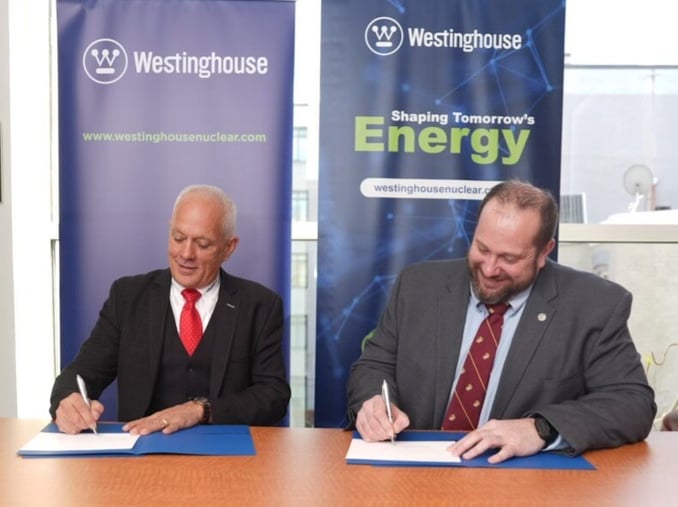 Westinghouse and Celeros FT Sign MoU for AP1000® and AP300™ Projects